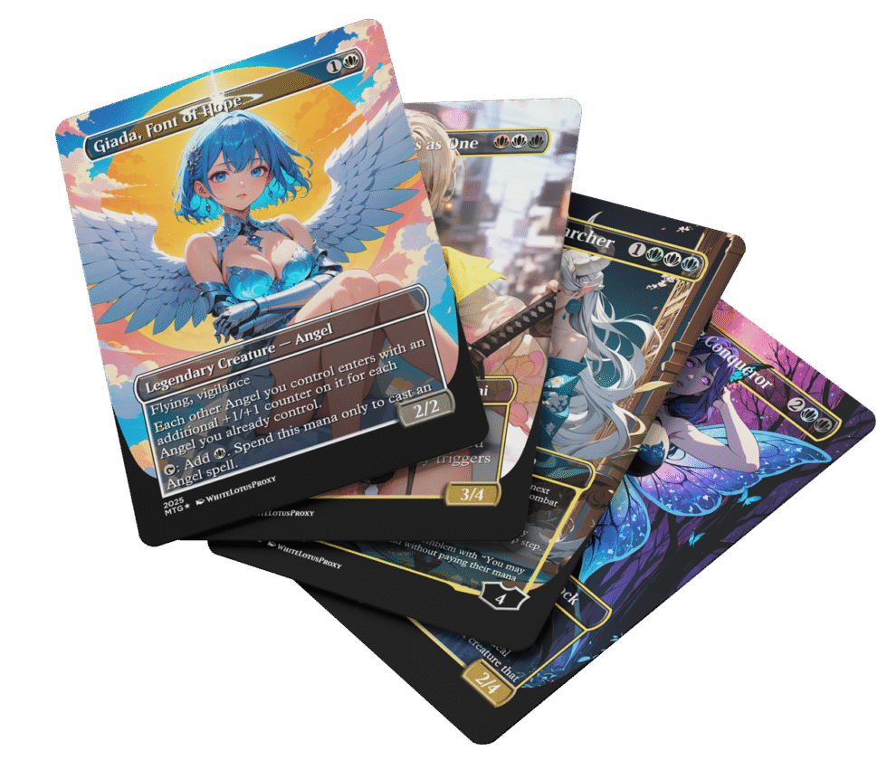 White Lotus Proxy - MTG Proxy Waifu Commander Decks